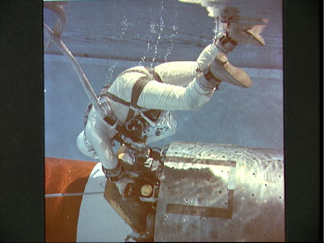 NASA Astronaut in the Pool - News & Photos - McDonogh School