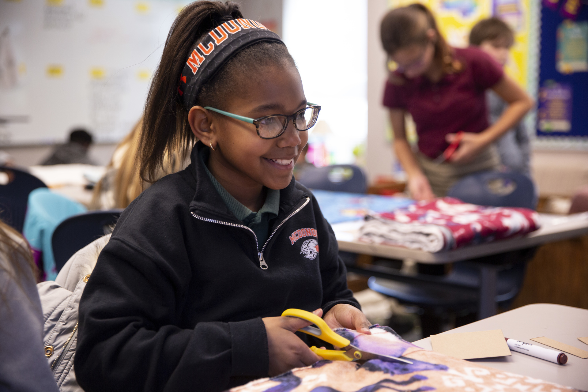 Fifth Grade Helps Furry Friends - News & Photos - McDonogh School