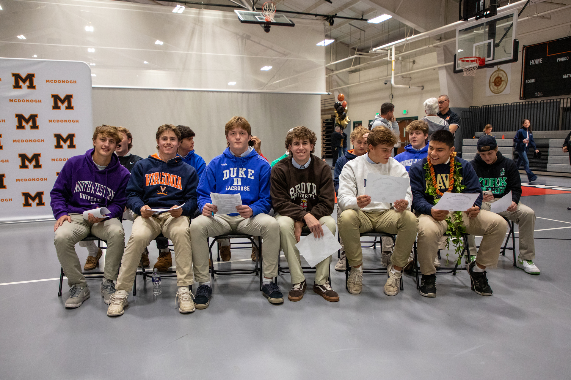 Student-Athletes Sign Letters of Intent - News & Photos - McDonogh School