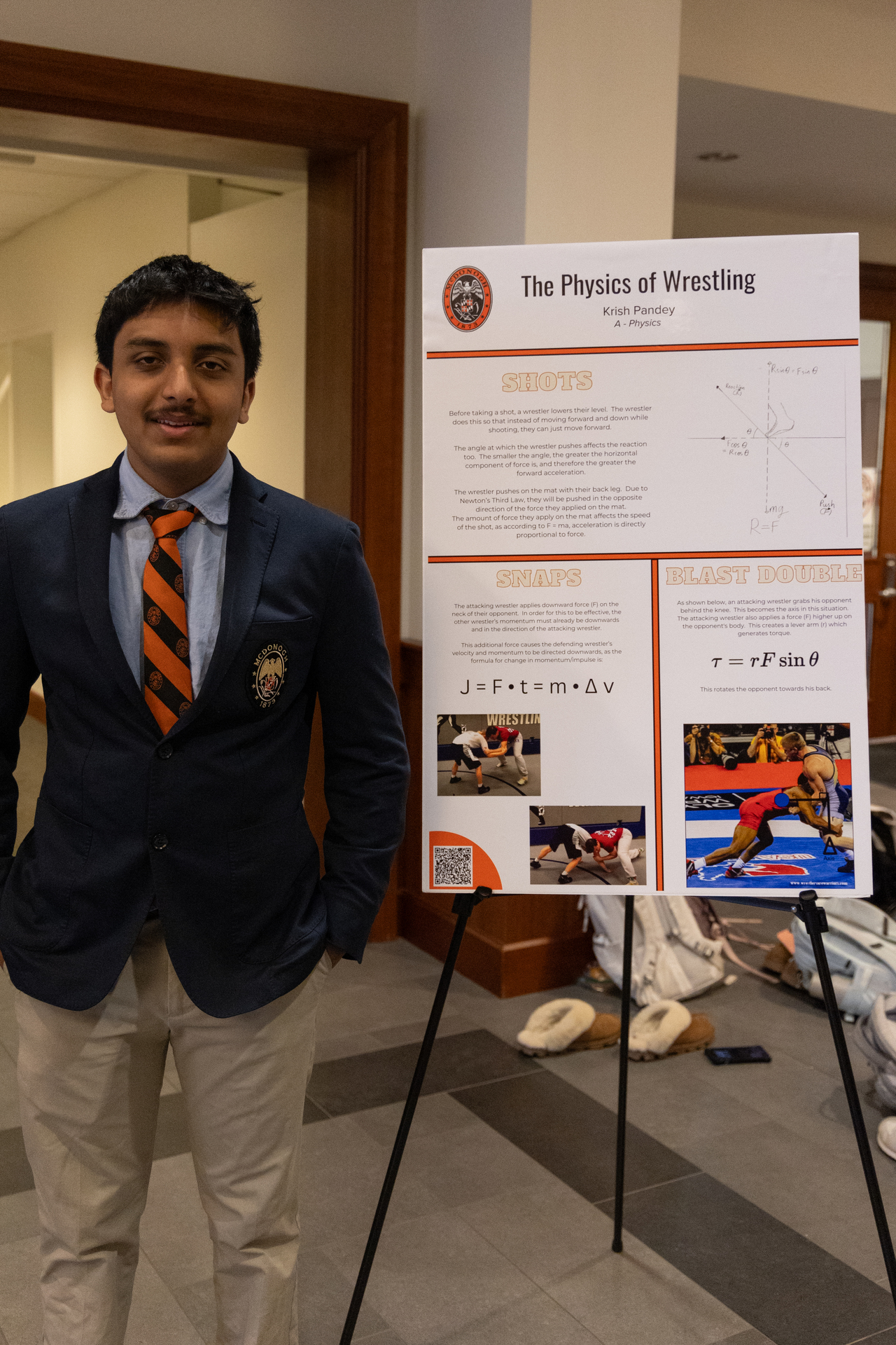 Physics of Sports Poster Presentation - News & Photos - McDonogh School