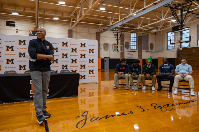 Football Players Sign Letters of Intent - News & Photos - McDonogh School