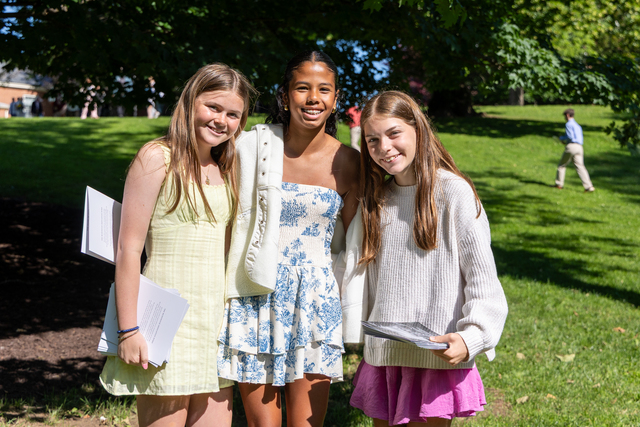 Picture-Perfect Eighth Grade Closing - News & Photos - McDonogh School