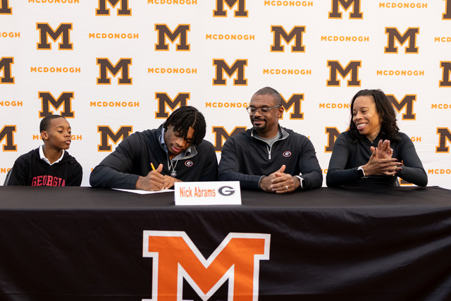 Football Players Sign Letters of Intent - News & Photos - McDonogh School