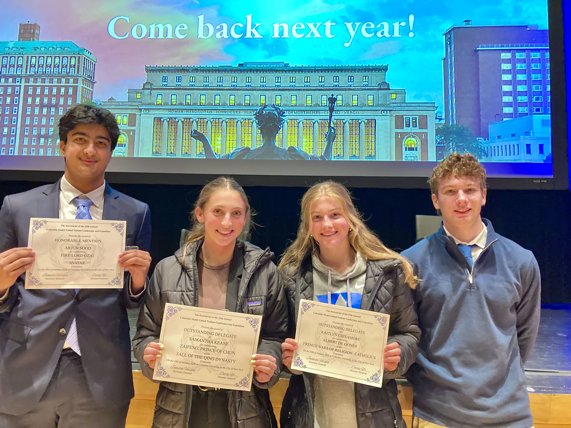 A Weekend of Model UN Success - News & Photos - McDonogh School